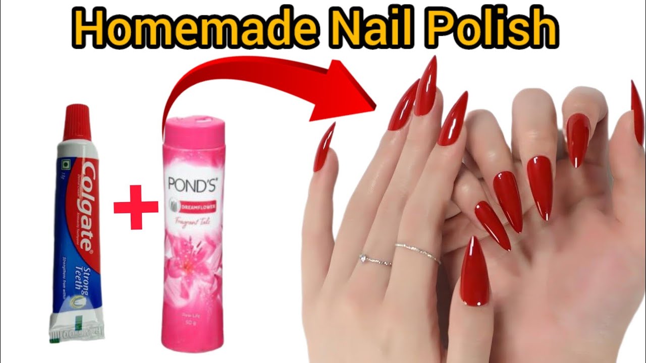 How to make Nail Polish at home /DIY homemade Nail polish Nail polish tutorial/making nail ...