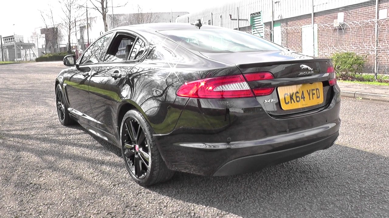 Jaguar Xf R-Sport Black D Auto U13666 - YouTube