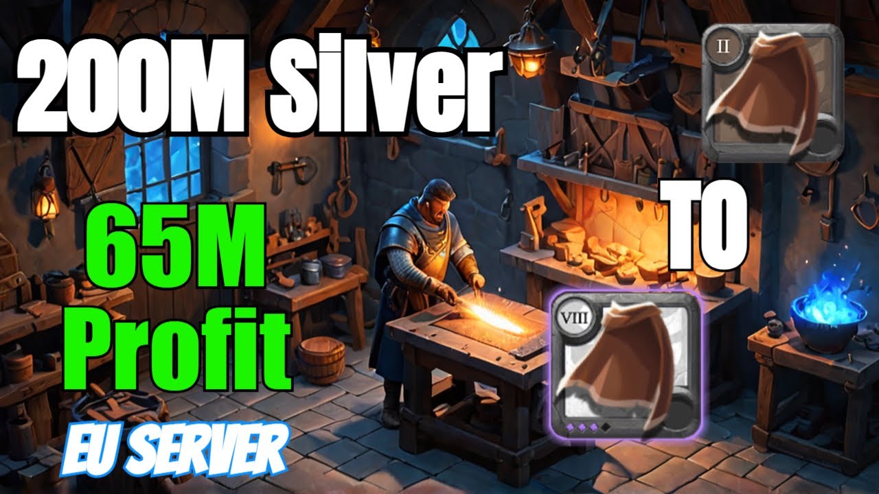 🤑 65M/Day Cape Crafting Guide - Albion Online (2024) - EU Server - YouTube