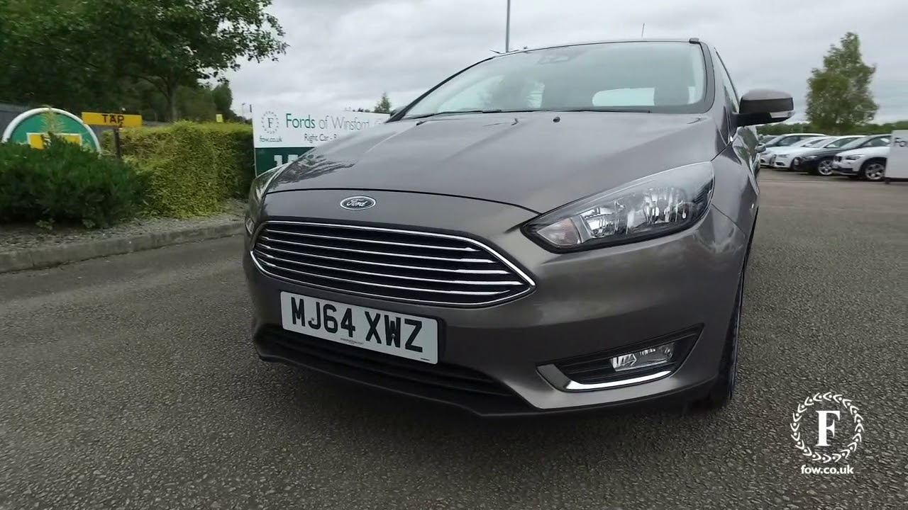 FORD TITANIUM AUTO (2014) 1.6 125 Titanium 5dr Powershift - YouTube