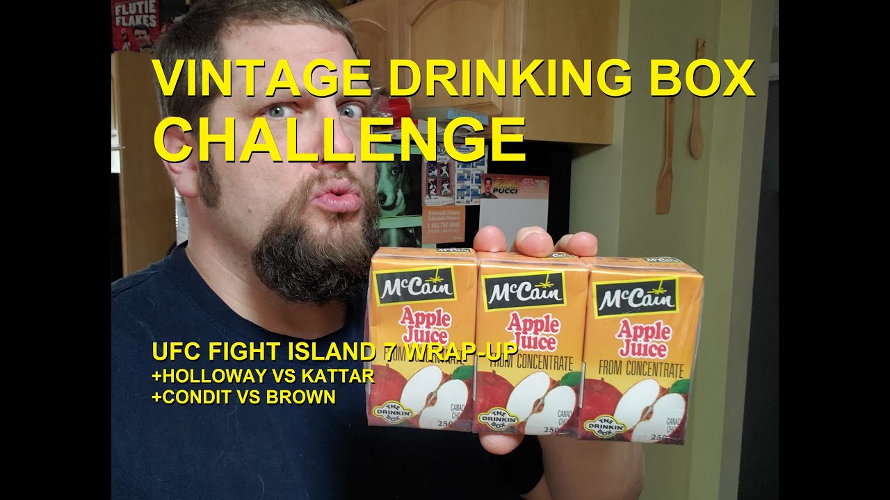 Vintage Drinking Box Challenge: Drinking 15 Year Expired Apple Juice ...