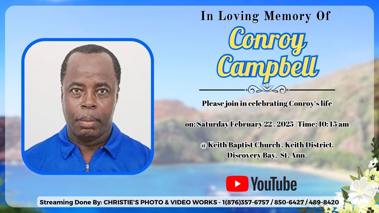 Conroy Campbell Thanksgiving Service - YouTube