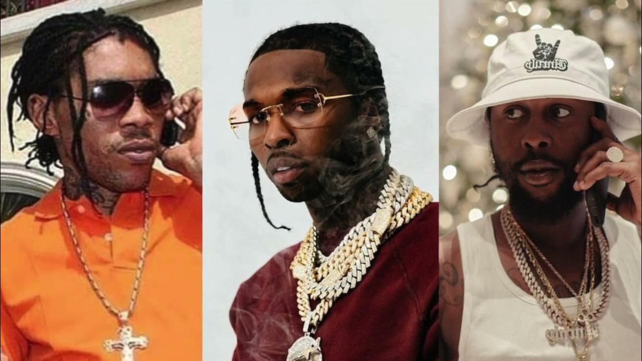 Popcaan x Vybz Kartel Ft Pop Smoke type beat - Dime Piece - Dancehall Instrumental - YouTube