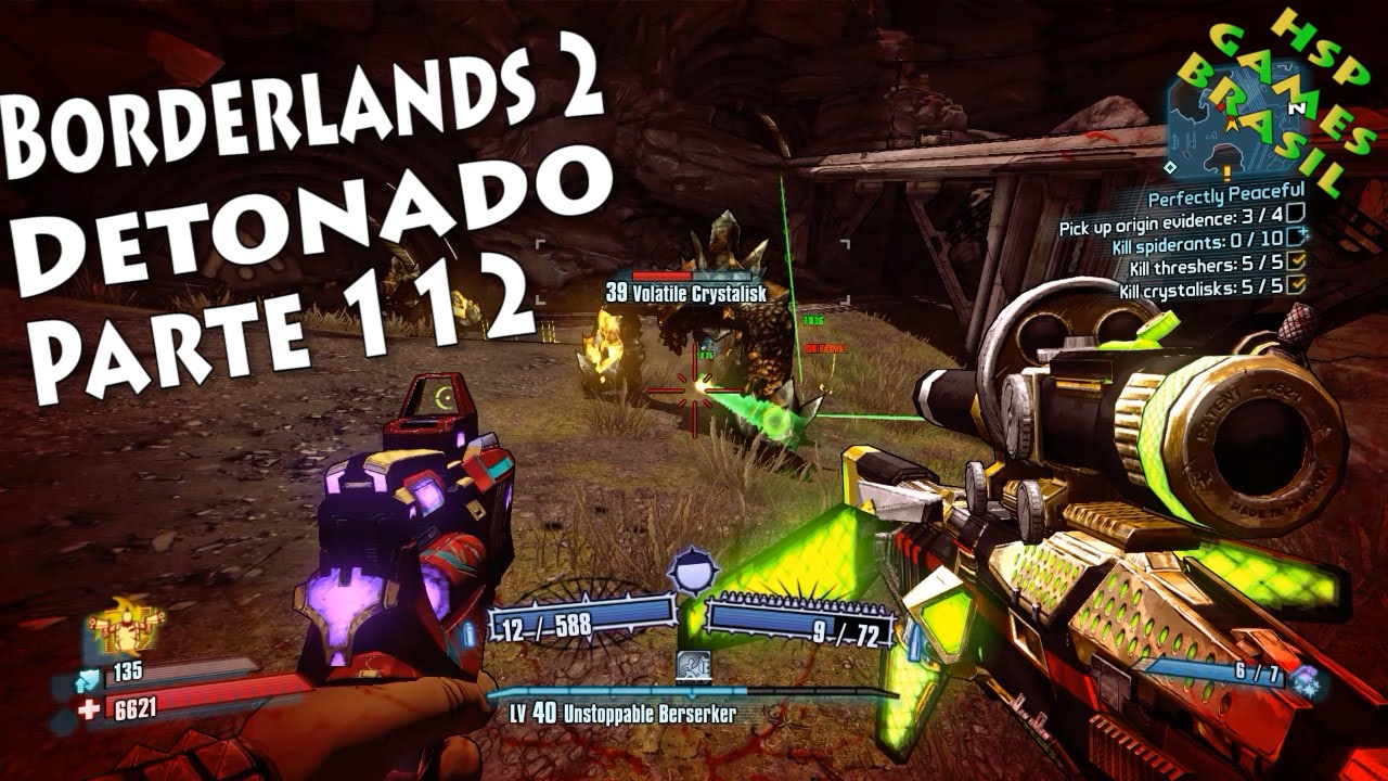 Borderlands 2 Detonado Parte 112 - A história dos Crystalisks parte 2 ...