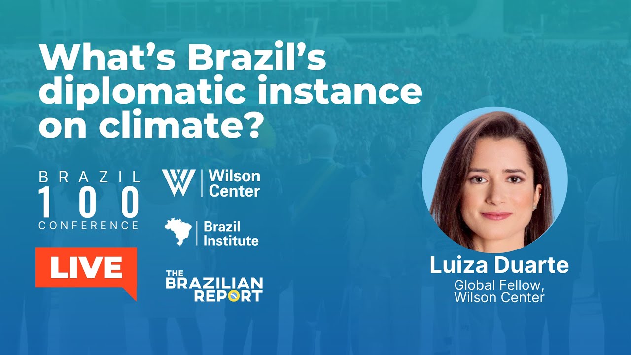 What is Brazil’s diplomatic stance on climate? - YouTube