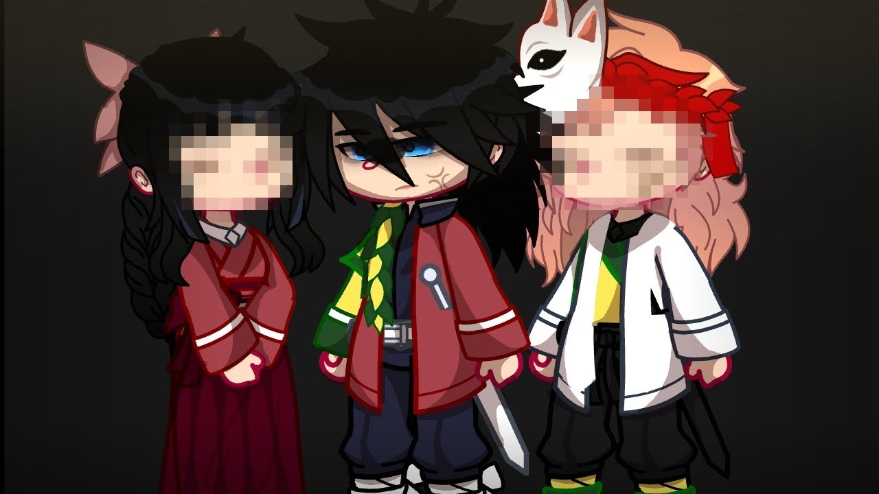 Giyu's Haori || Demon Slayer || Giyu, Tsutako & Sabito || Gacha - YouTube