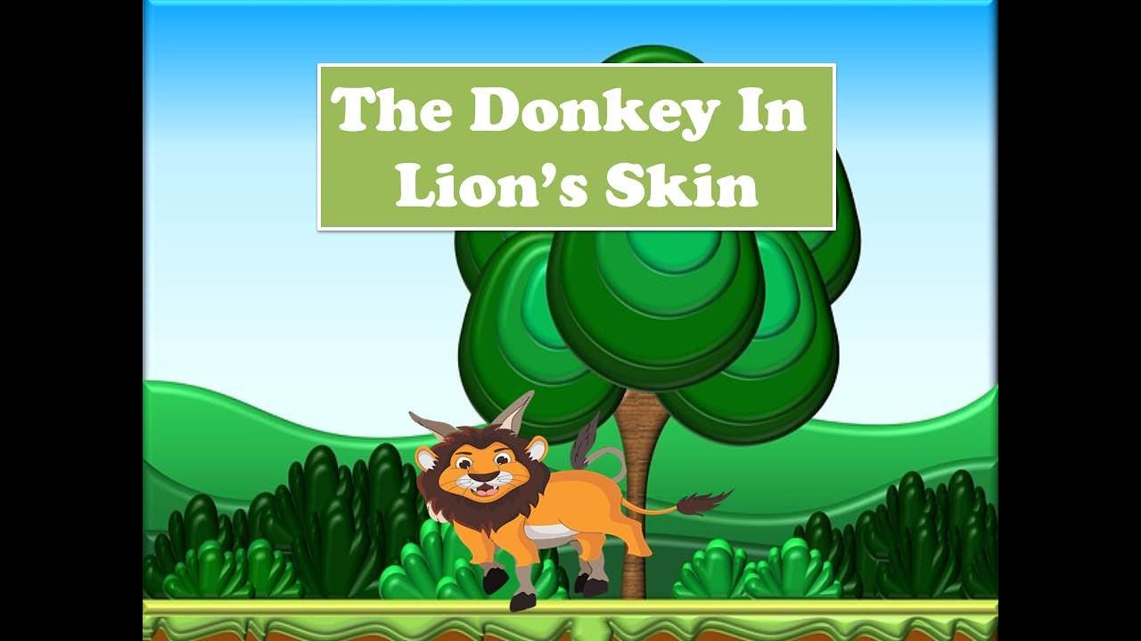 The donkey in lion's skin || Story by Joanna - YouTube