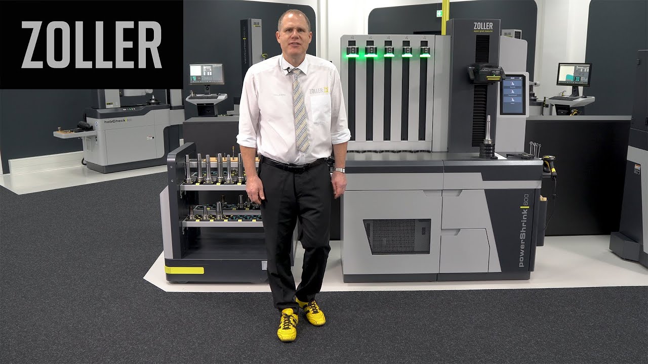 ZOLLER Shrinking Technology »powerShrink 400/600« - YouTube