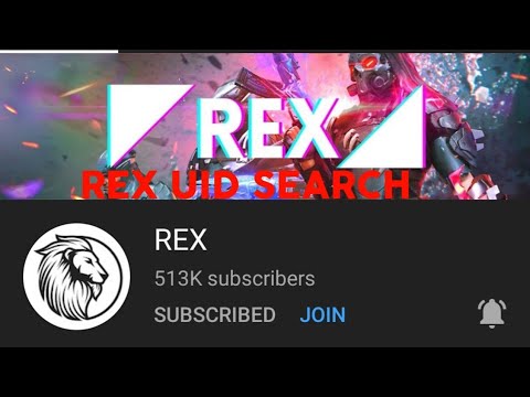 REX UID SEARCH #freefire #REX #rexfreefire #GOD_KRISH ft-@REX - YouTube