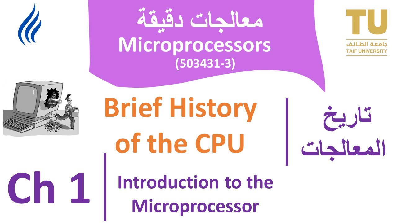 Microprocessors | 3. Brief History of the CPU | تاريخ معالجات انتيل ...