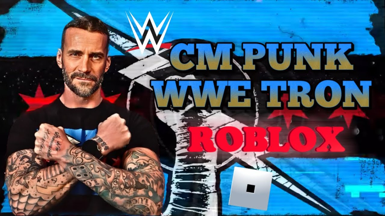 ROBLOX WWE 2K23: CM Punk New Custom Tron Codes | 90 TV FRAMES - YouTube