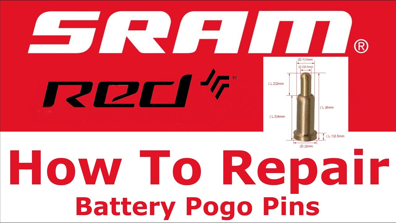 How To Repair SRAM RED eTap AXS - Broken Battery Pogo Pins - YouTube