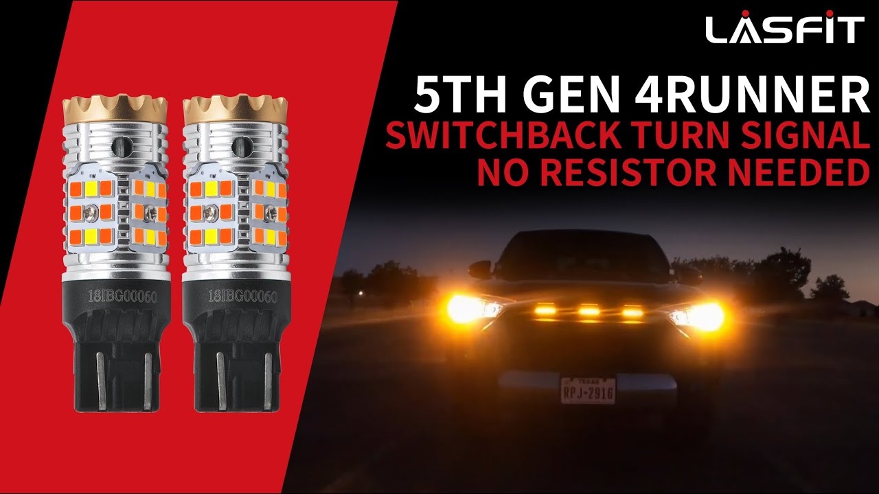 2021 4Runner Switchback LED Turn Signal Lights Anti Hyper Flash Error ...