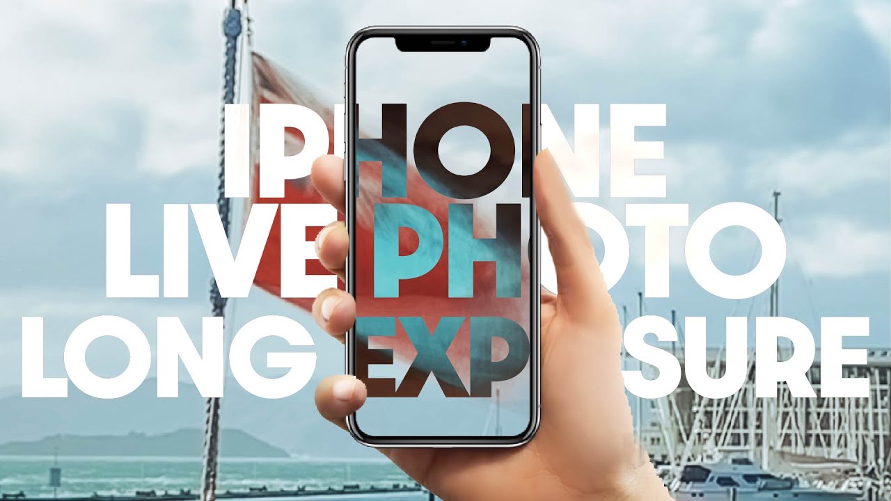 iPhone Long Exposure with LIVE PHOTO mode - Did you know? - YouTube