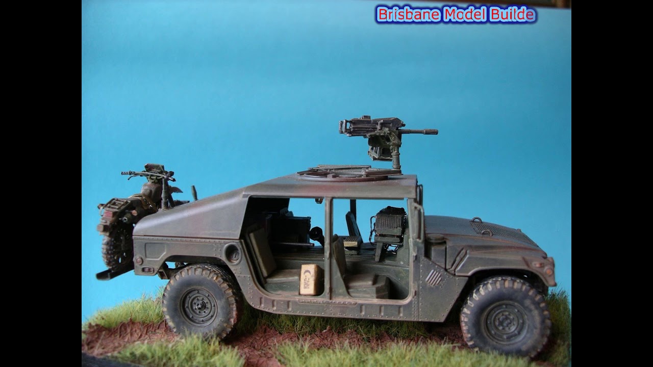 Tamiya Humvee 1/35 build up #324 - YouTube
