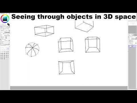 Seeing through objects in 3D space - YouTube