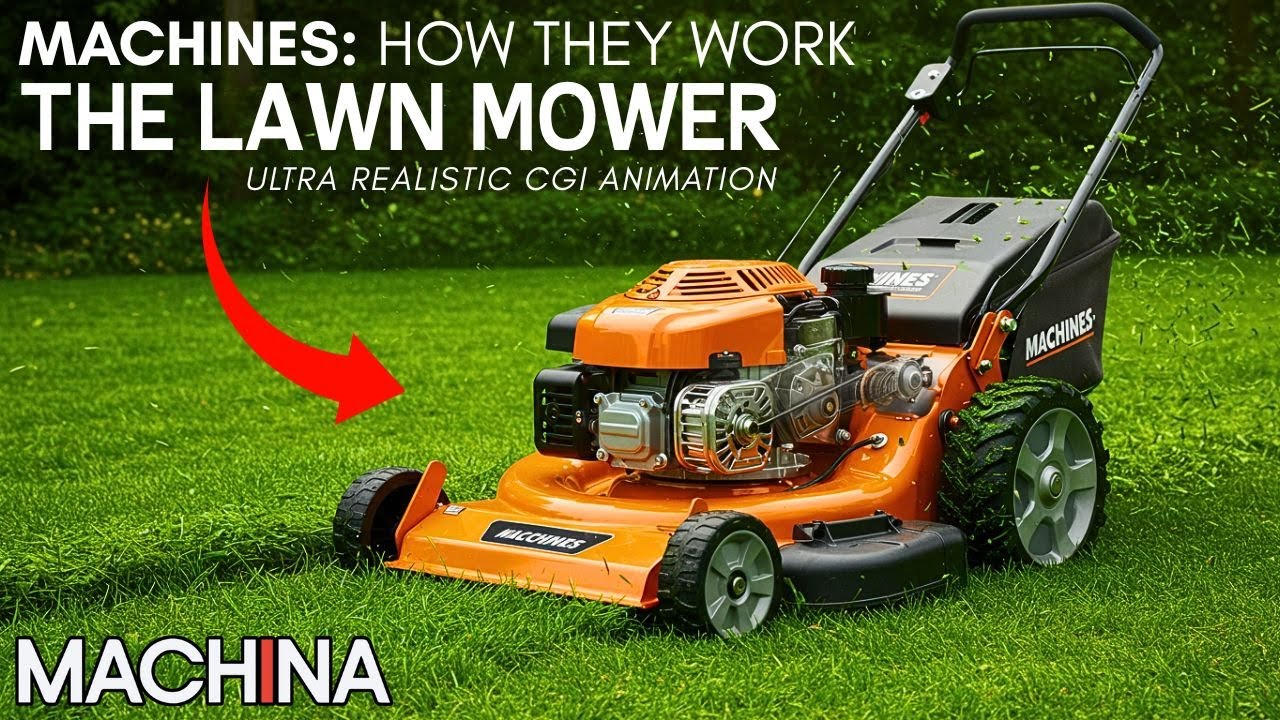 How a Lawn Mower Works | Ultra Realistic CGI | Full Documentary ...