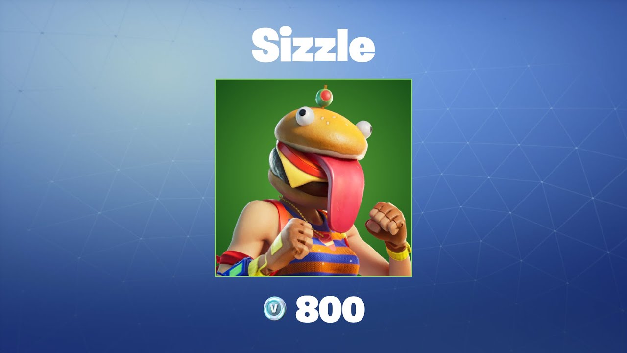 Sizzle | Fortnite Outfit/Skin - YouTube