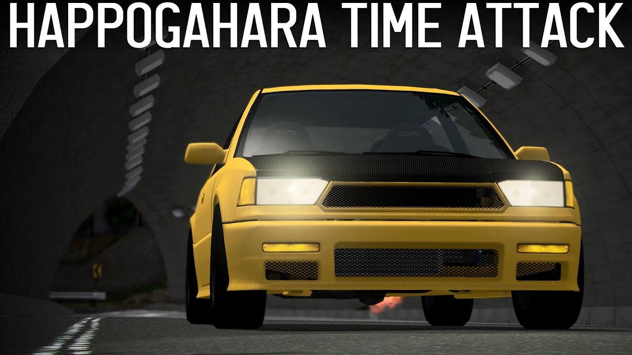 Happogahara Downhill FWD Time Attack! Covet Street Tuned | BeamNG.drive ...