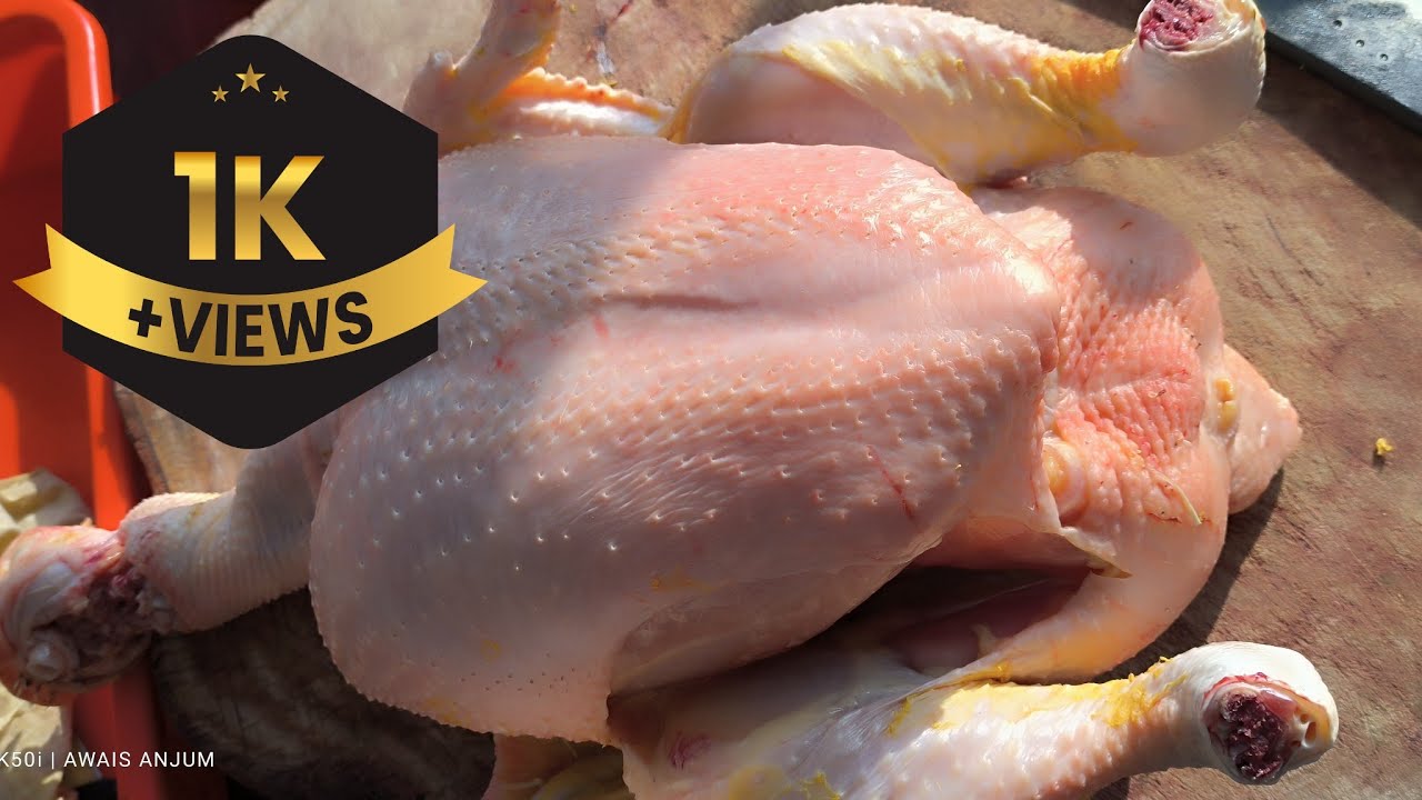 broiler chicken cleaning 🔪 - YouTube