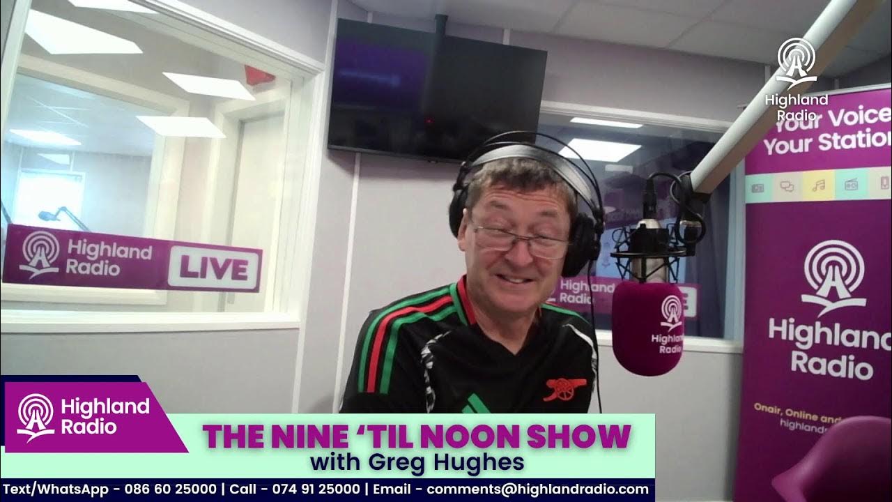 It's Wednesday's Nine til Noon Show with Greg Hughes! - YouTube