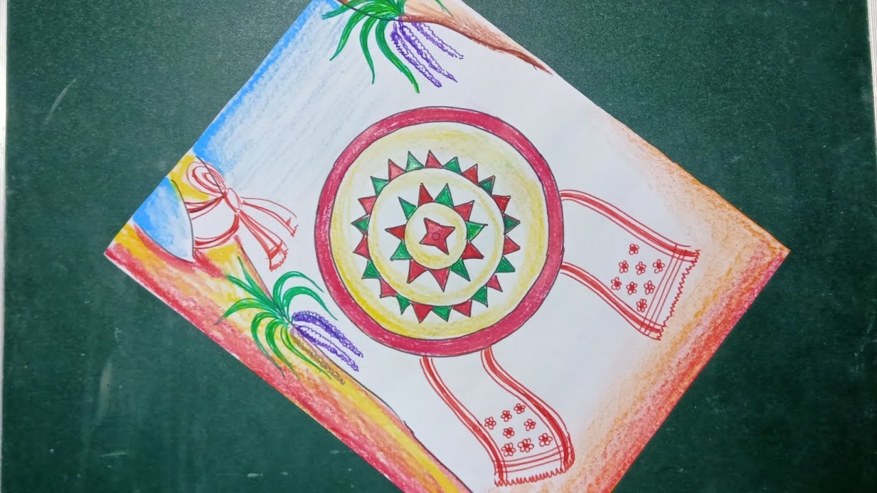 #BihuBohag (Rongali ) Bihu // Bihu's Dhol,Gamusa, kopou phool.assames ...