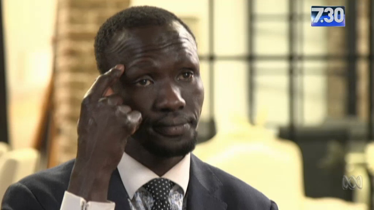 Deng Thiak Adut ABC interview - Racism and Moving to Australia - YouTube