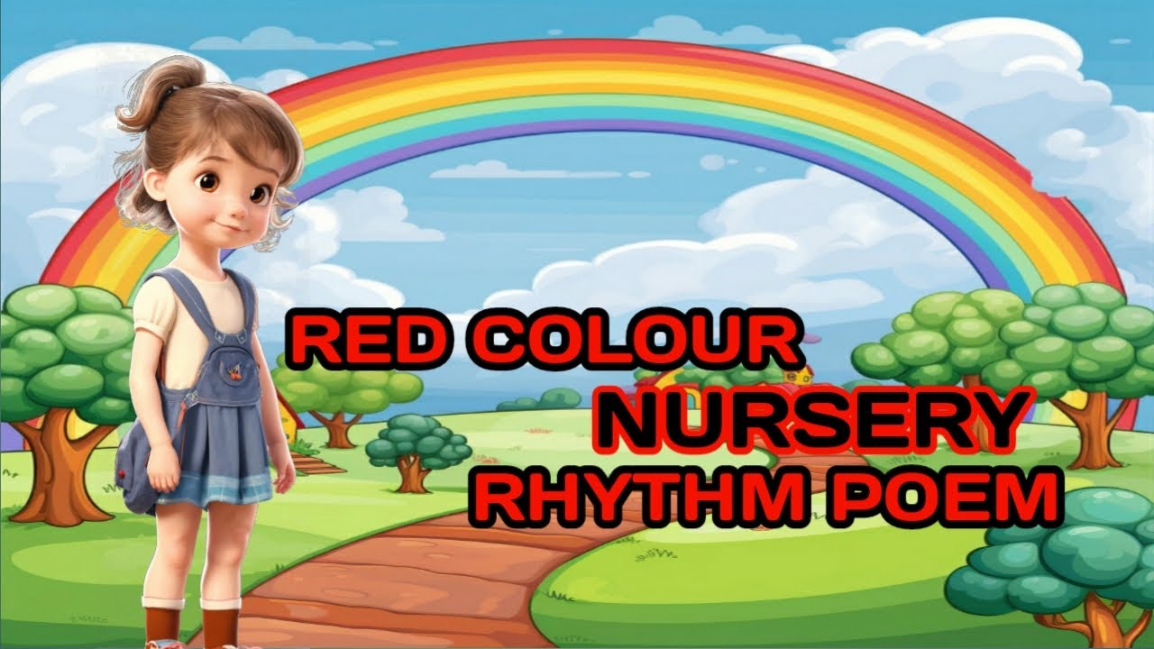 color song-Red | Fajar kids animation Nursery Rhymes poem - YouTube