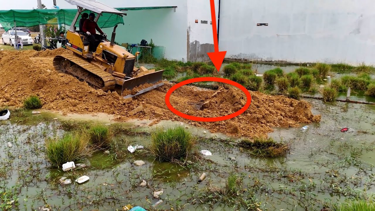 Full Video!Start new project with perfection Siol is pushed into water ...