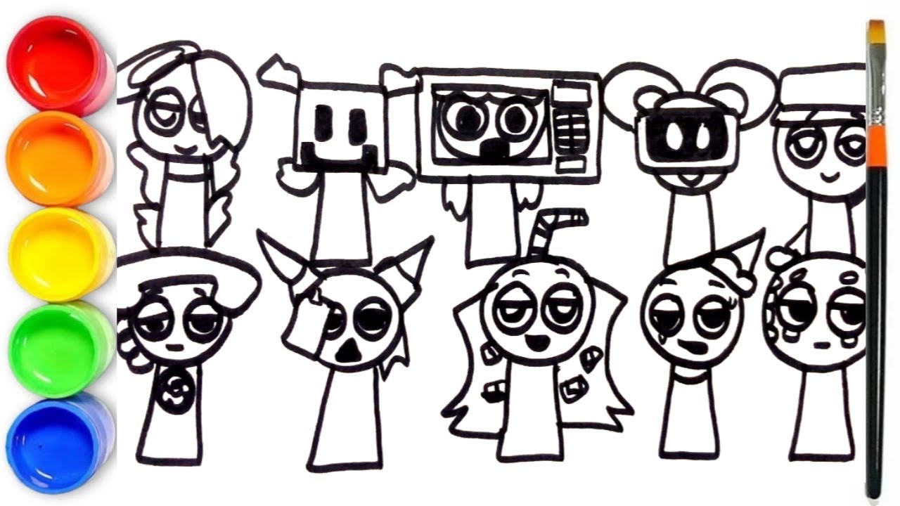 How to draw Incredibox Sprunki OC | How To Draw Incredibox Sprunki ...