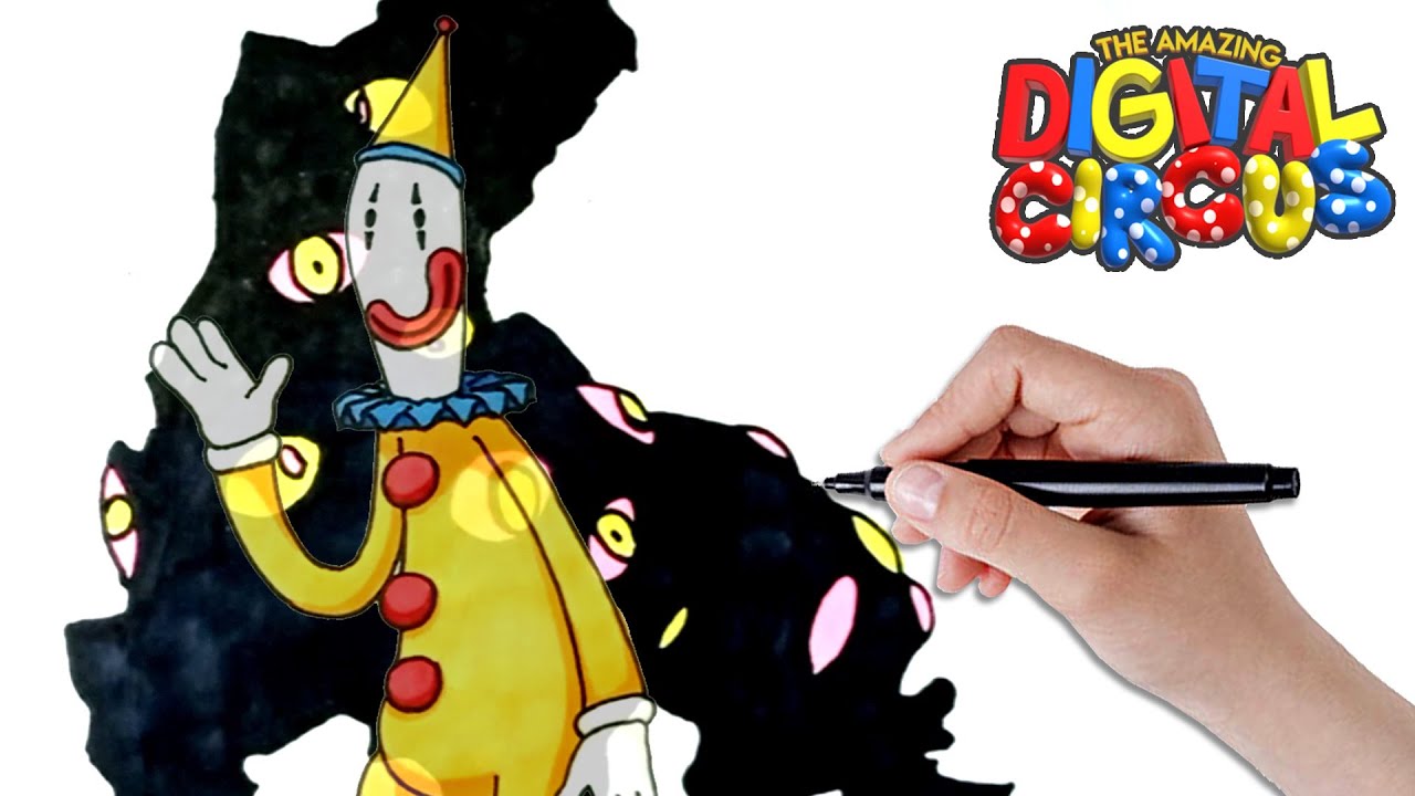 How to Draw KAUFMO and ABSTRACTED KAUFMO - The Amazing Digital Circus ...