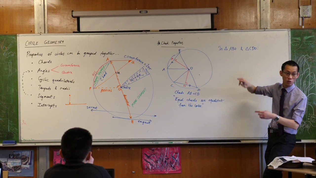 Chord Properties (Circle Geometry) - YouTube