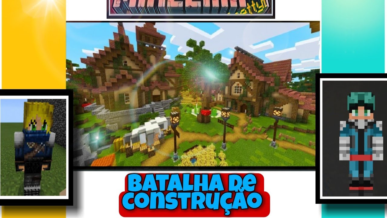 Minecraft Batalha de Construção - YouTube