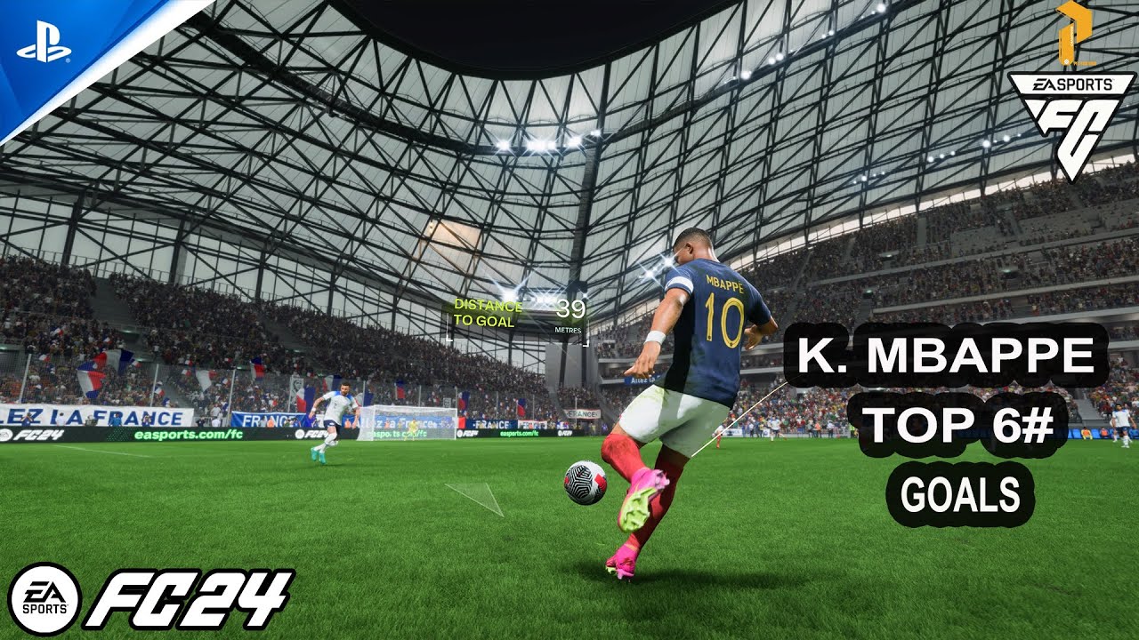 EA FC24 | 🔥 Kylian Mbappe goals and skills 🔥| PS5 #fc24 #mbappé #3 ...
