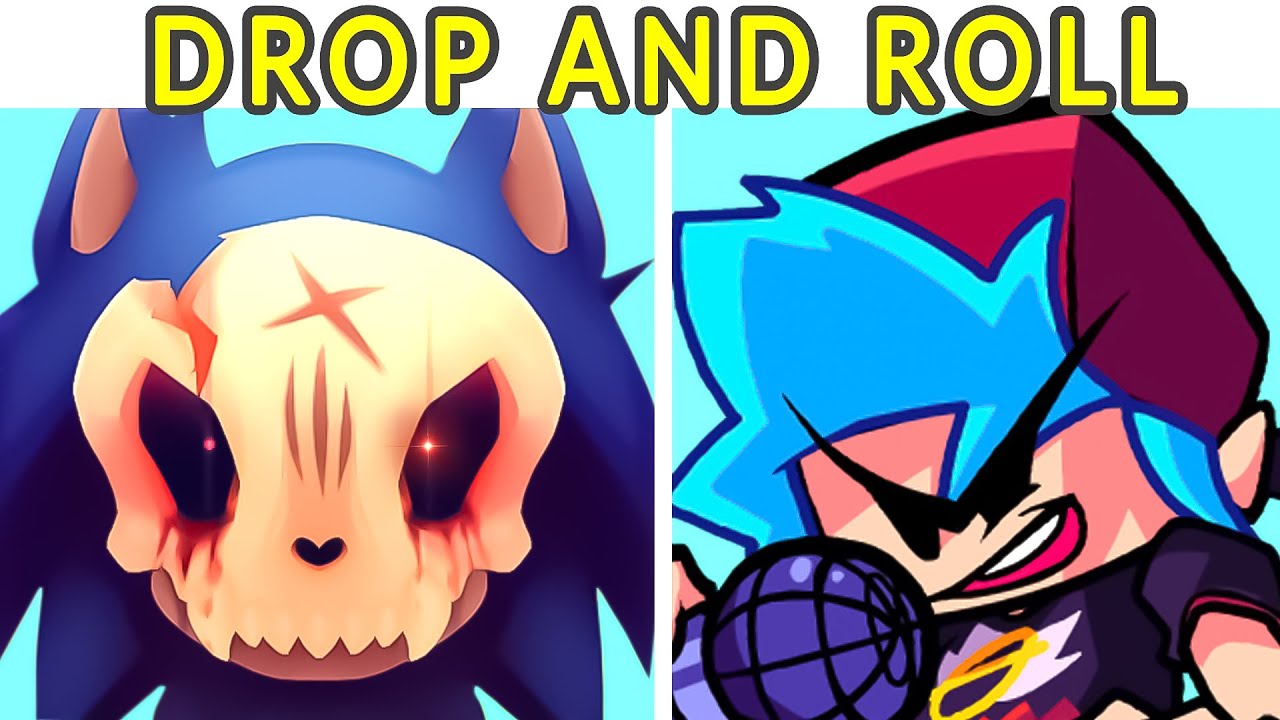 Friday Night Funkin' VS Sonic.EXE Rerun Fanmade | Drop and Roll Charted ...