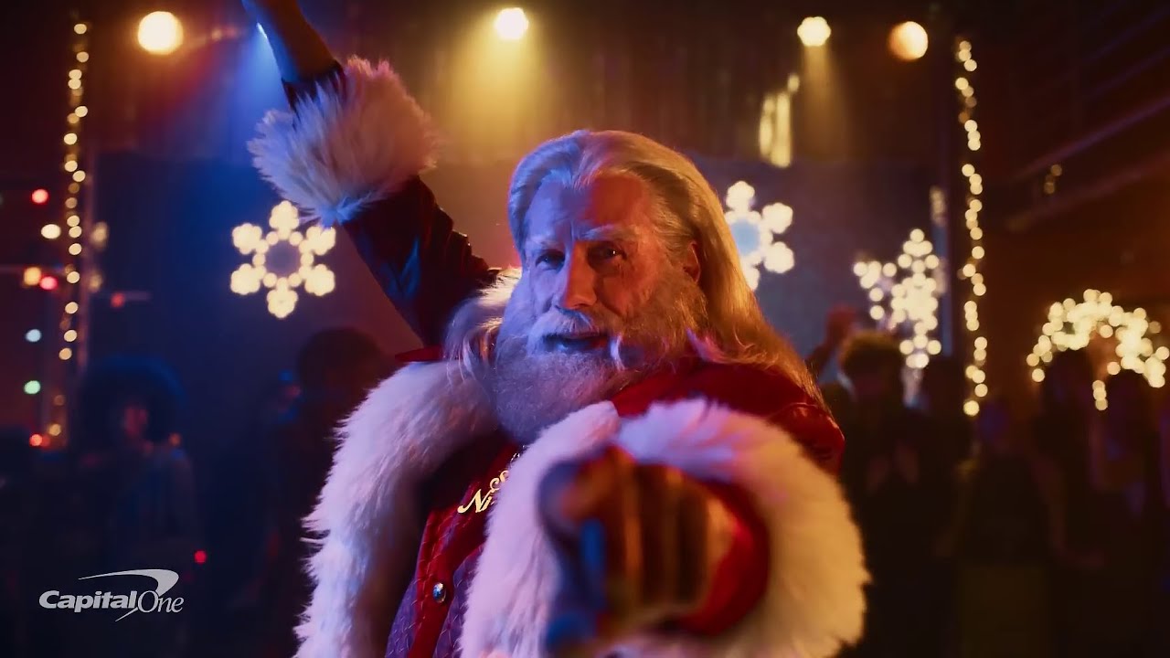 John Travolta x Capital One | Holiday Night Fever - YouTube