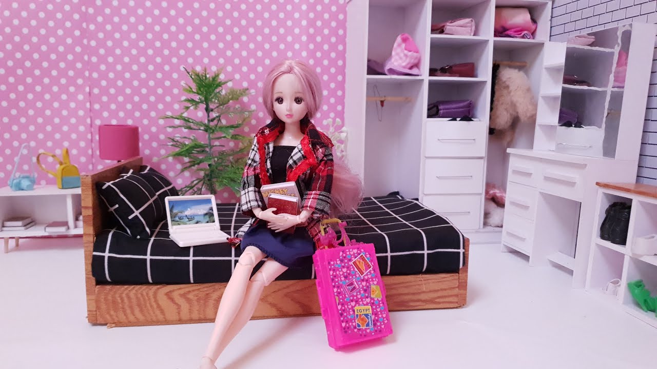 8 Minutes Satisfying With Barbie Getting Ready To Go On A Study Tour ...