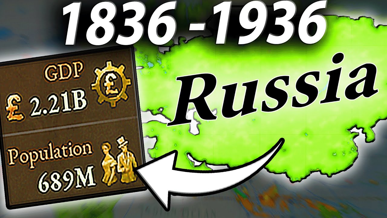 Forming The MOST POWERFUL Nation in Victoria 3 Russia Complete Movie ...