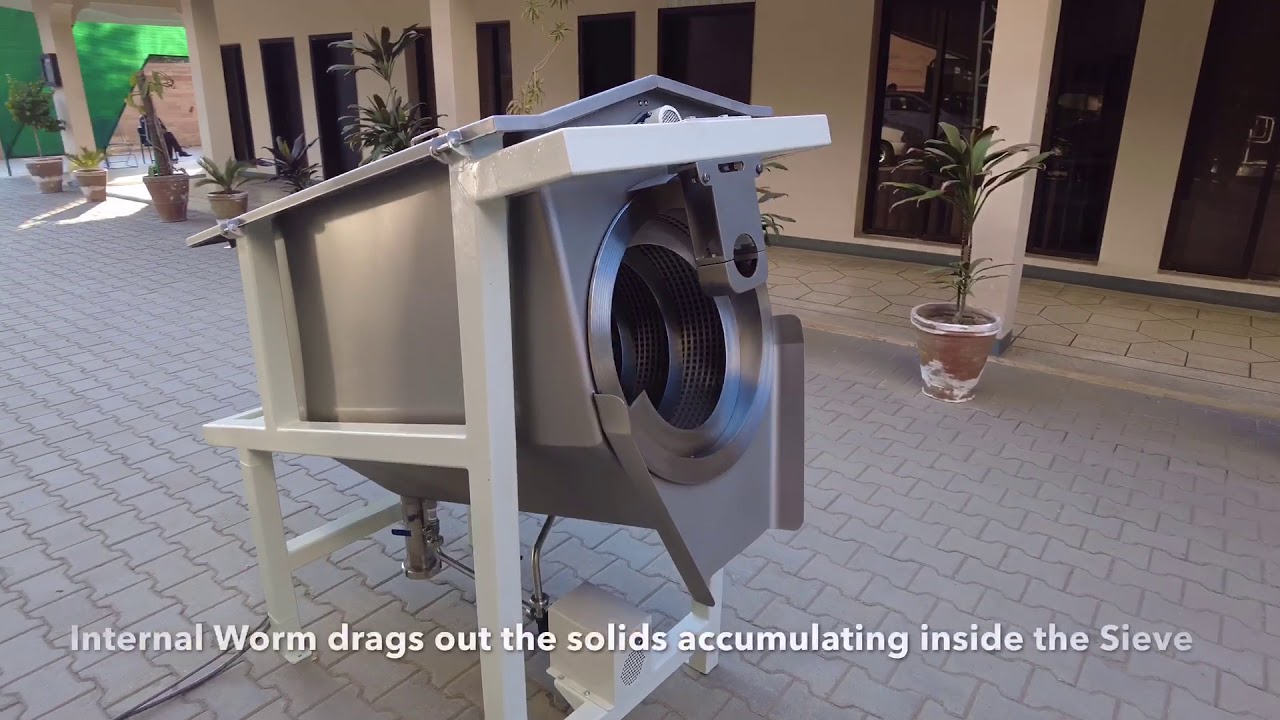 SEPARATOR for Liquid and Solids - YouTube