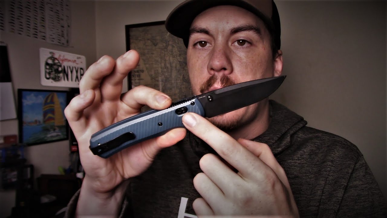 Some Thoughts On The Benchmade Redoubt (w/ Applied Weapons Tech Scales) - YouTube