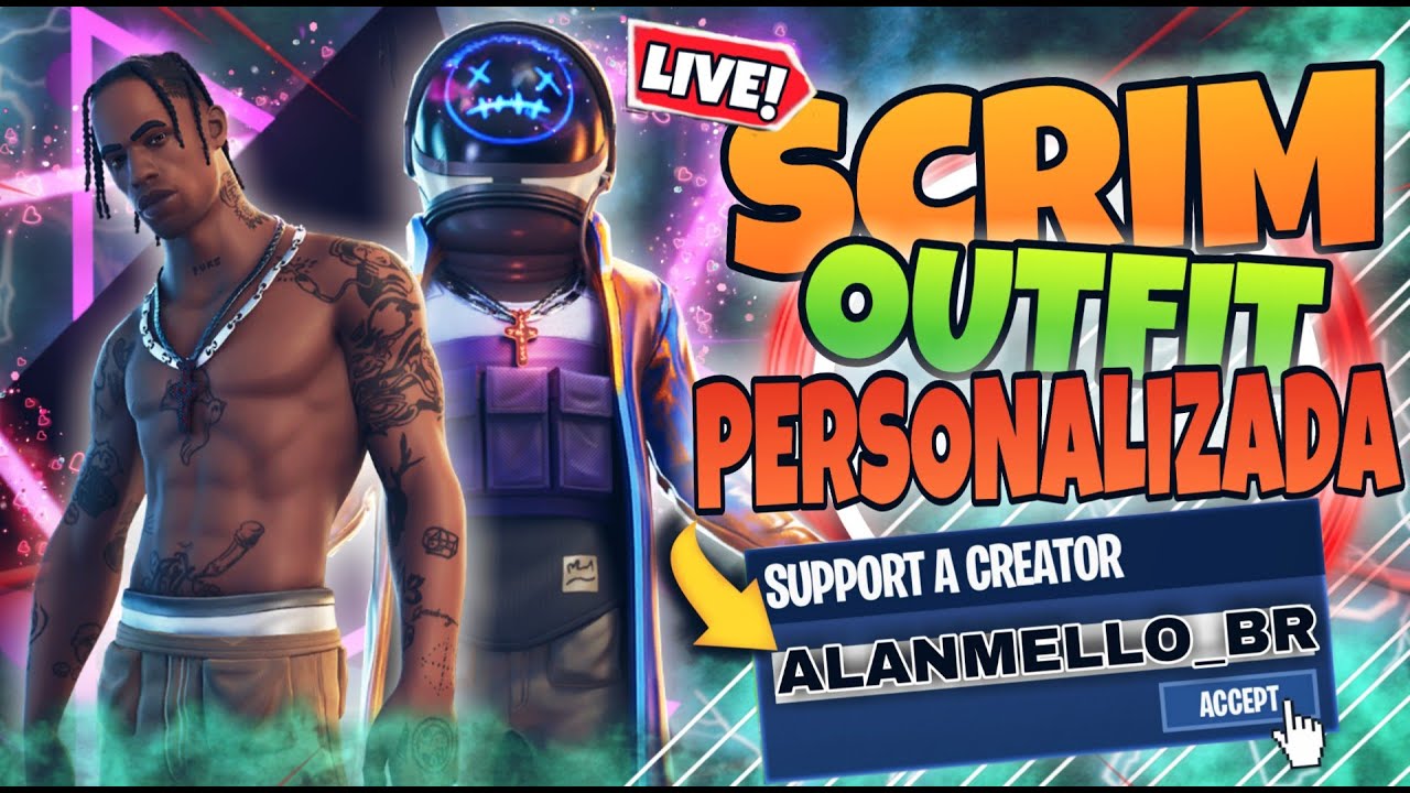 🔥((LIVE))🔥SALA PERSONALIZADA SCRIM/END GAME/ OUTFIT COM INSCRITOS ...