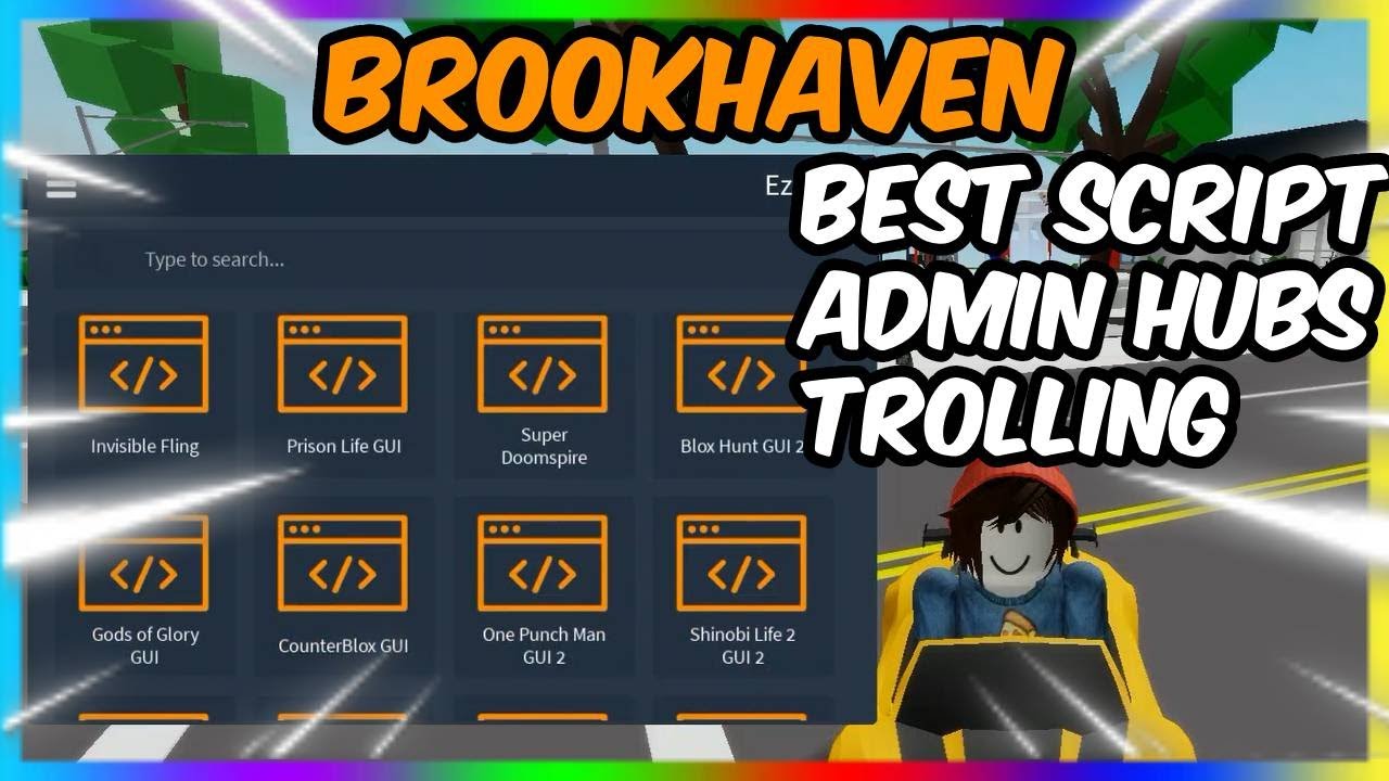 Roblox Brookhaven Script Troll Admin Commands Hack Ez Hub |fluxus ...