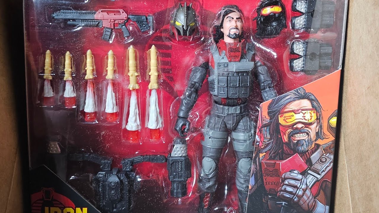 GI JOE CLASSIFIED SERIES IRON GRENADIERS COBRA (METAL HEAD) ACTION ...