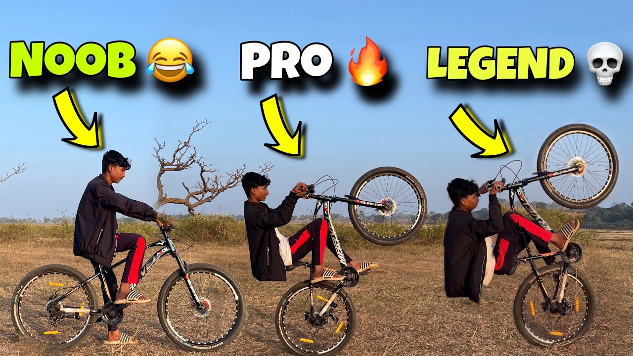 noob vs pro vs legend😈💀🥰|-mtb prem rider #viralvideo #trending #cycle #shorts #viral - YouTube