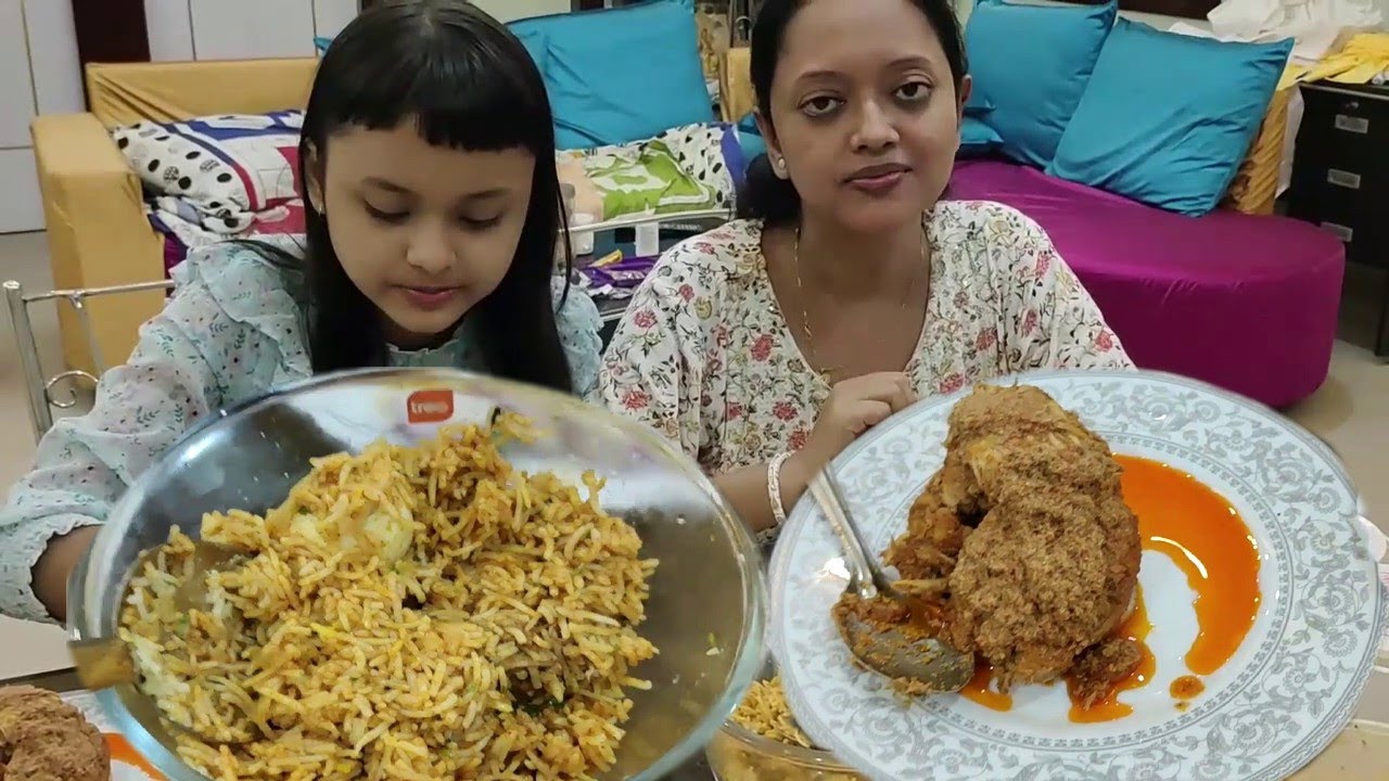 দীর্ঘদিন পরে বিরিয়ানি খেলাম | Arsalan & Egg Biryani | Chicken Chaap ...