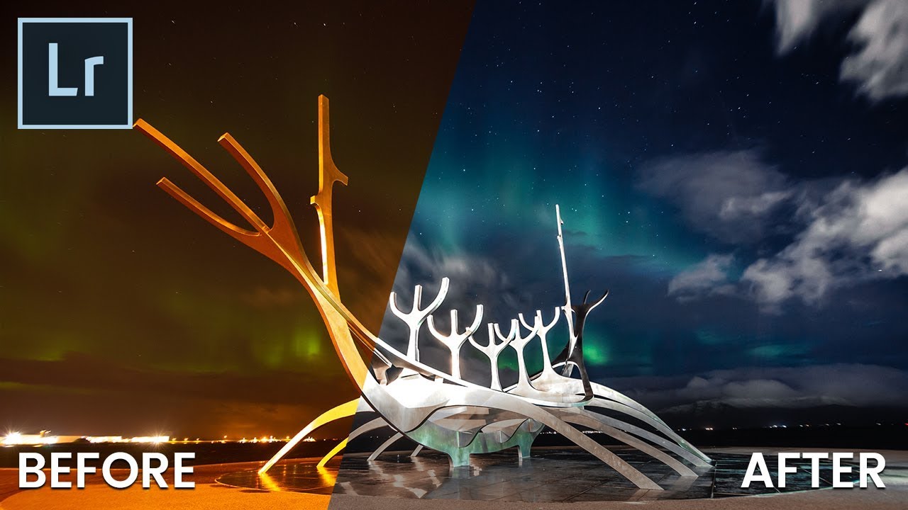 Editing Northern Lights in Lightroom | QE #113 - YouTube