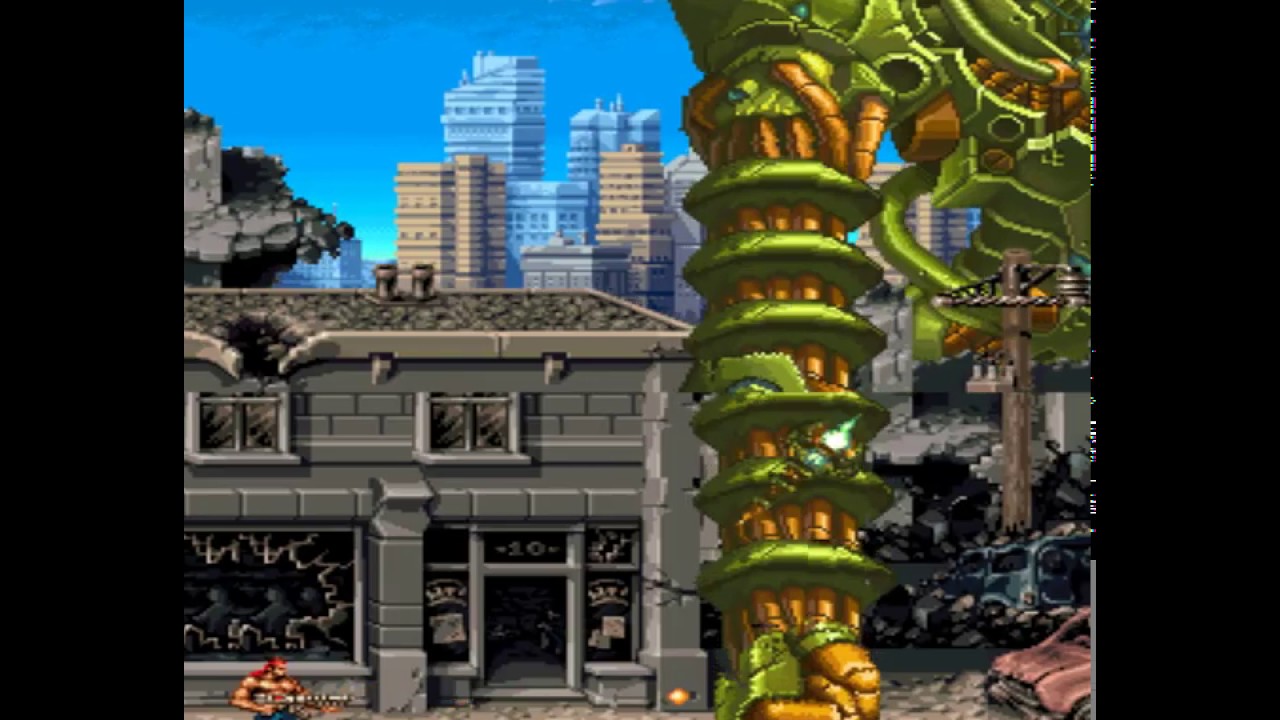 Contra 4 Boss 3 kill Nintendo Ds - YouTube
