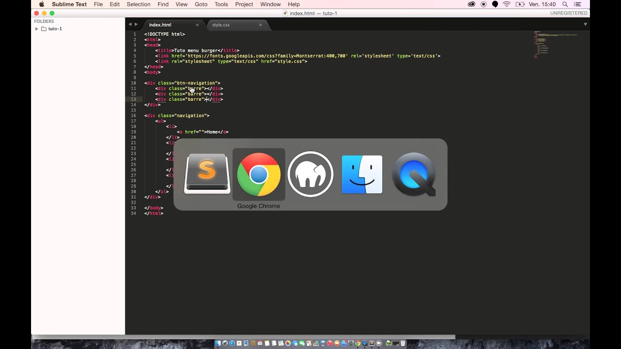 Comment Faire Un Menu Burger Facilement En Html And Css Youtube