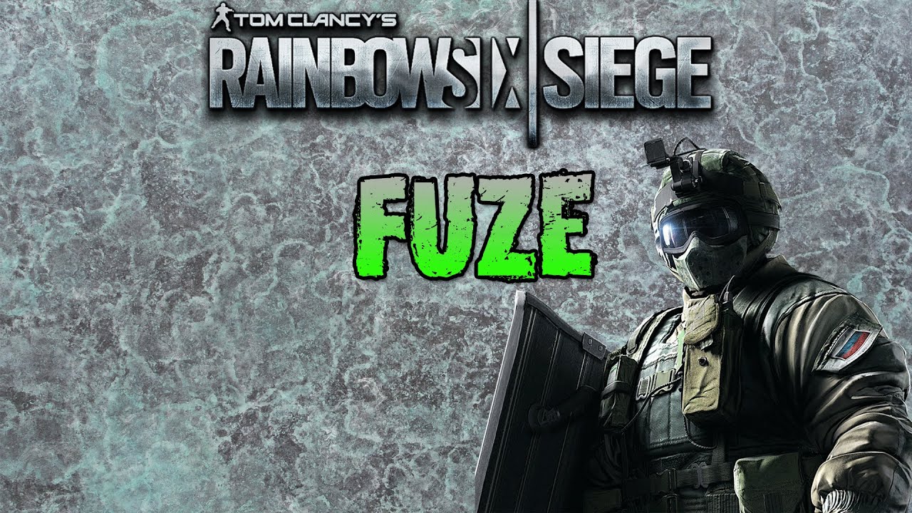 RAINBOW SIX SIEGE: Operator Spotlight - FUZE - Rainbow Six Siege ...