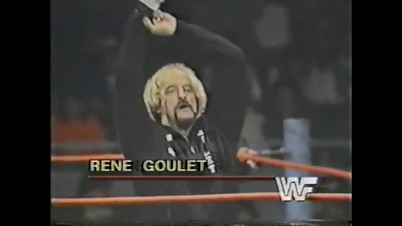 Barry Windham & Mike Rotundo vs Moondog Rex & Rene Goulet All Star ...